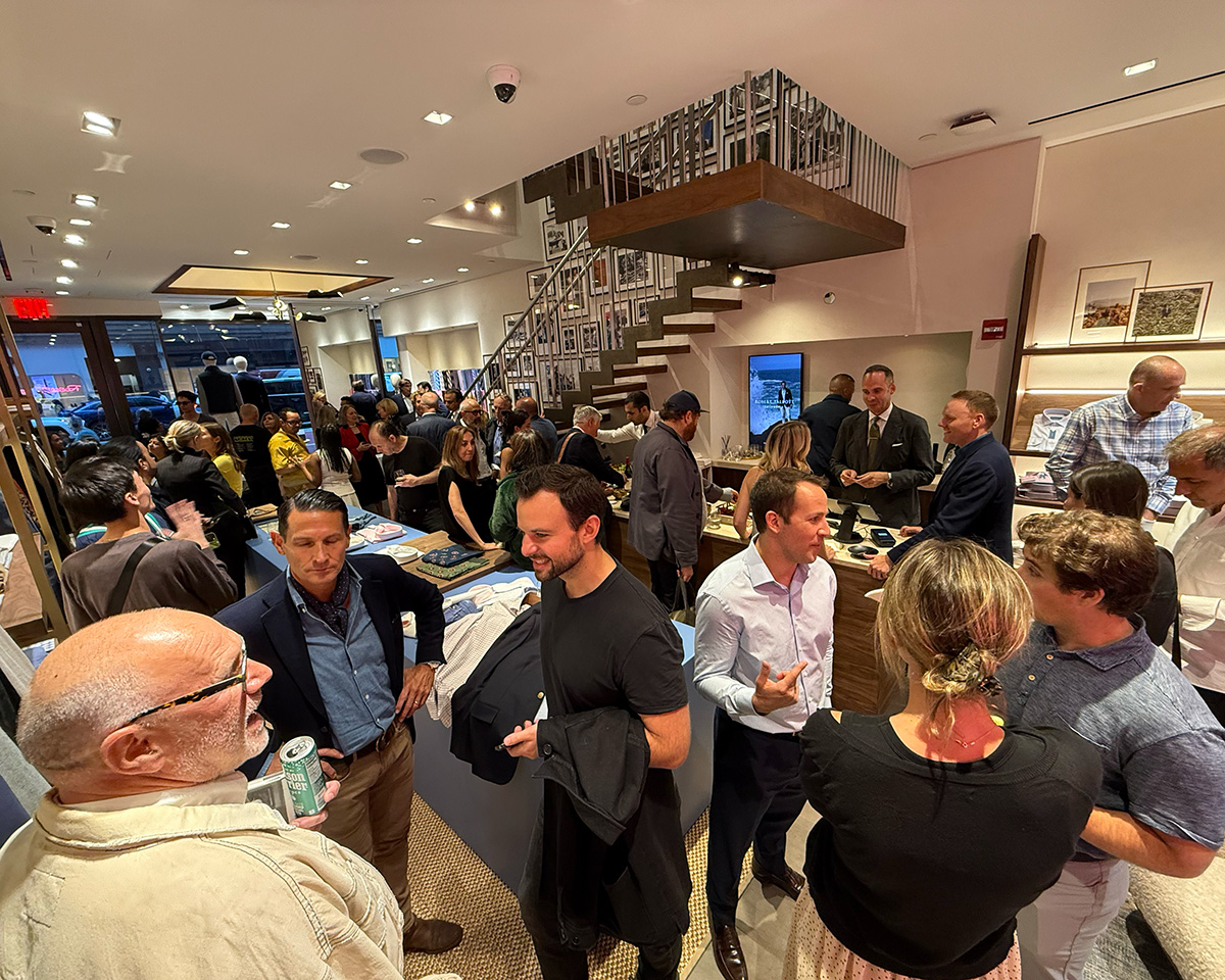 SCHMOOZING: ROBERT TALBOTT STORE OPENING AND NN.07 - MR Magazine