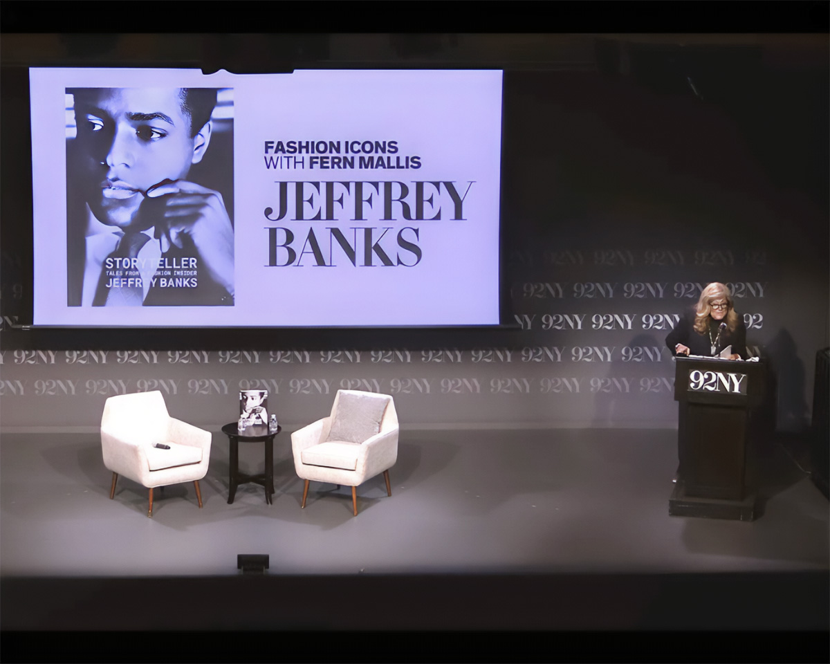 JEFFREY BANKS "STORYTELLER” LAUNCHES WITH FERN MALLIS AT FALL FASHION ...