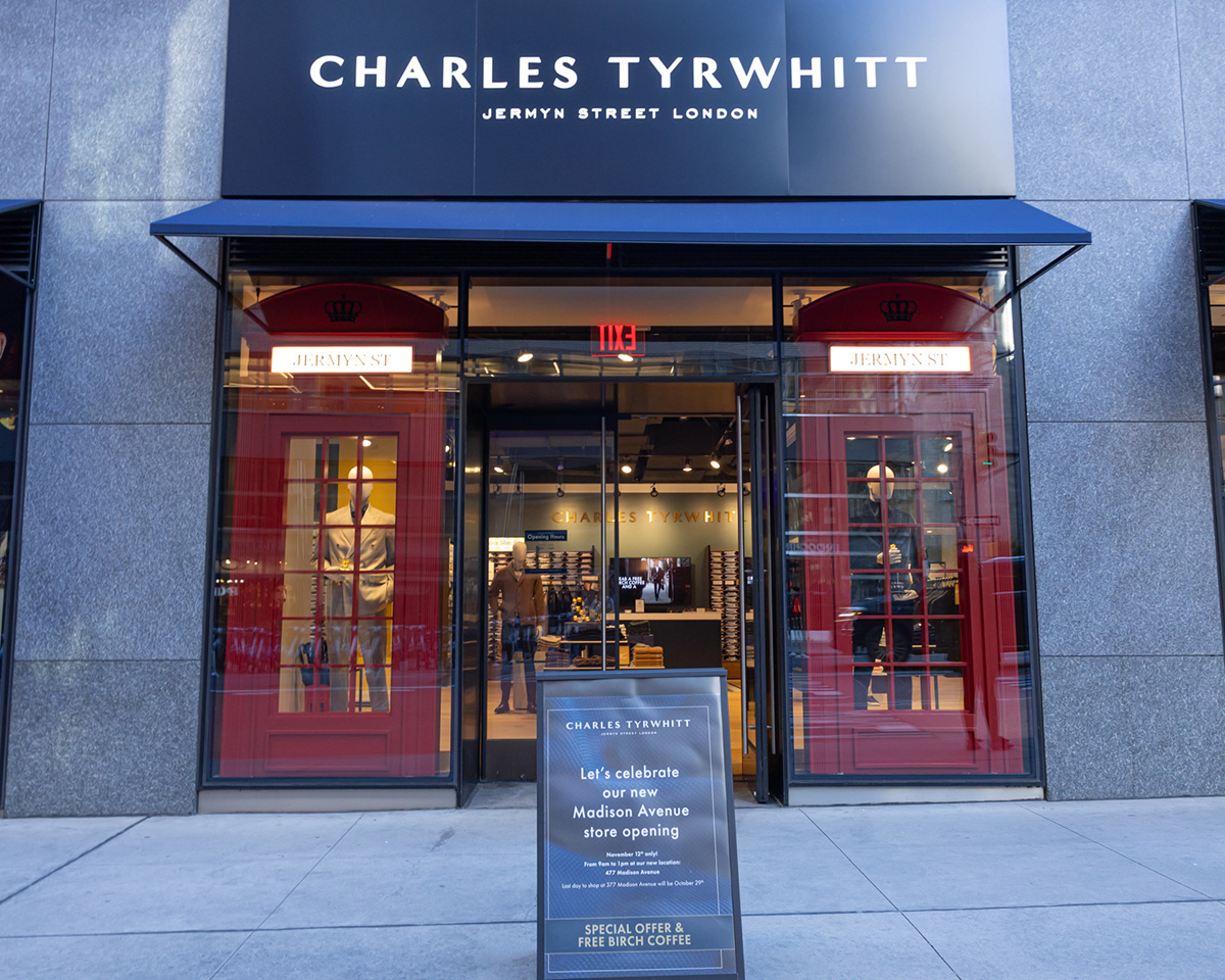 CHARLES TYRWHITT OPENS NEW FLAGSHIP ON MADISON AVENUE - MR Magazine