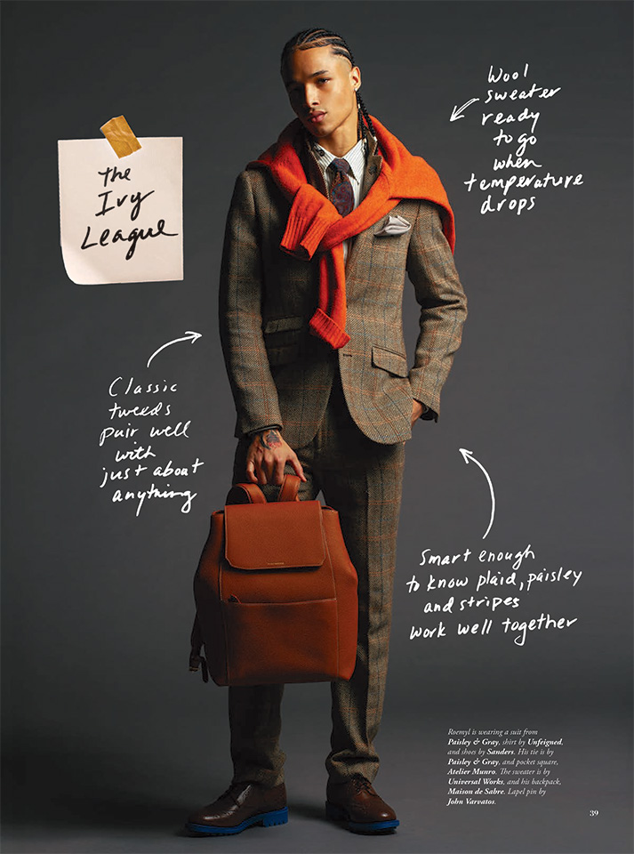 FROM THE JANUARY ISSUE: THE IMPECCABLE INDISPENSABLE SUIT - MR Magazine